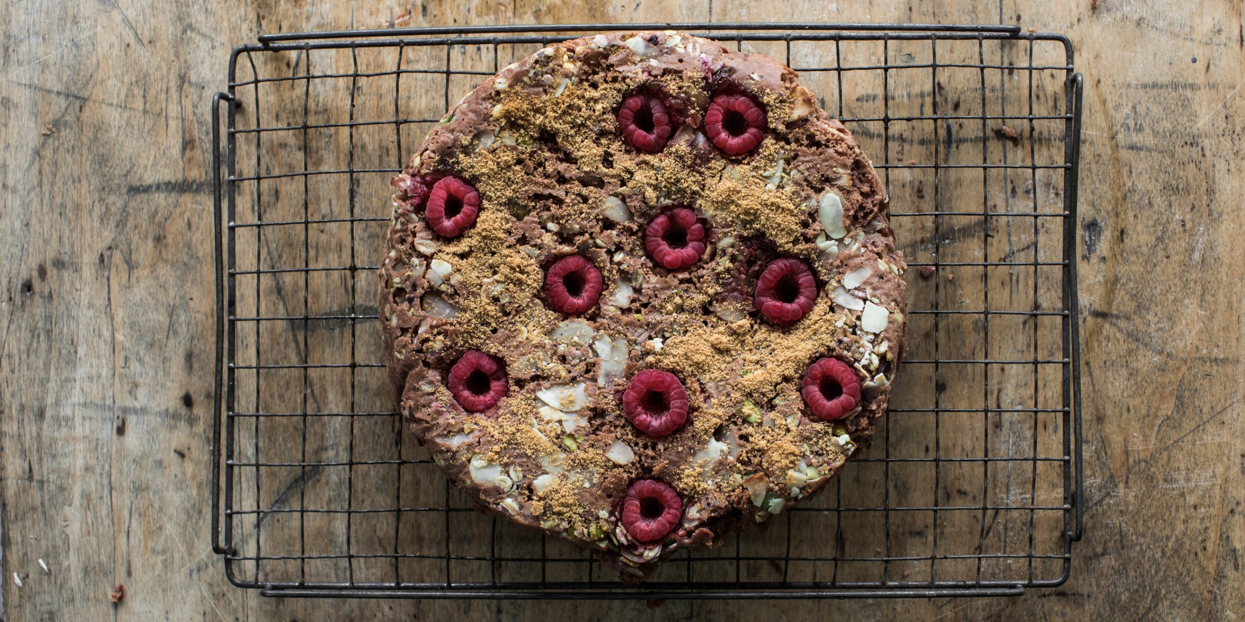 An Easy Raspberry Sourdough Cake - The Sourdough Club