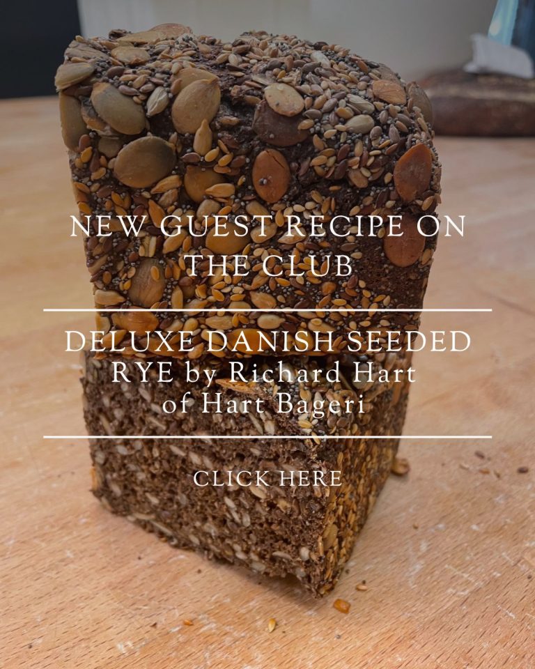 New guest recipe on the Club: Deluxe Danish Seeded Rye by Richard Hart ...
